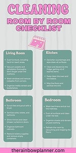 How to Create a Weekly Cleaning Schedule (Free Weekly Cleaning ...