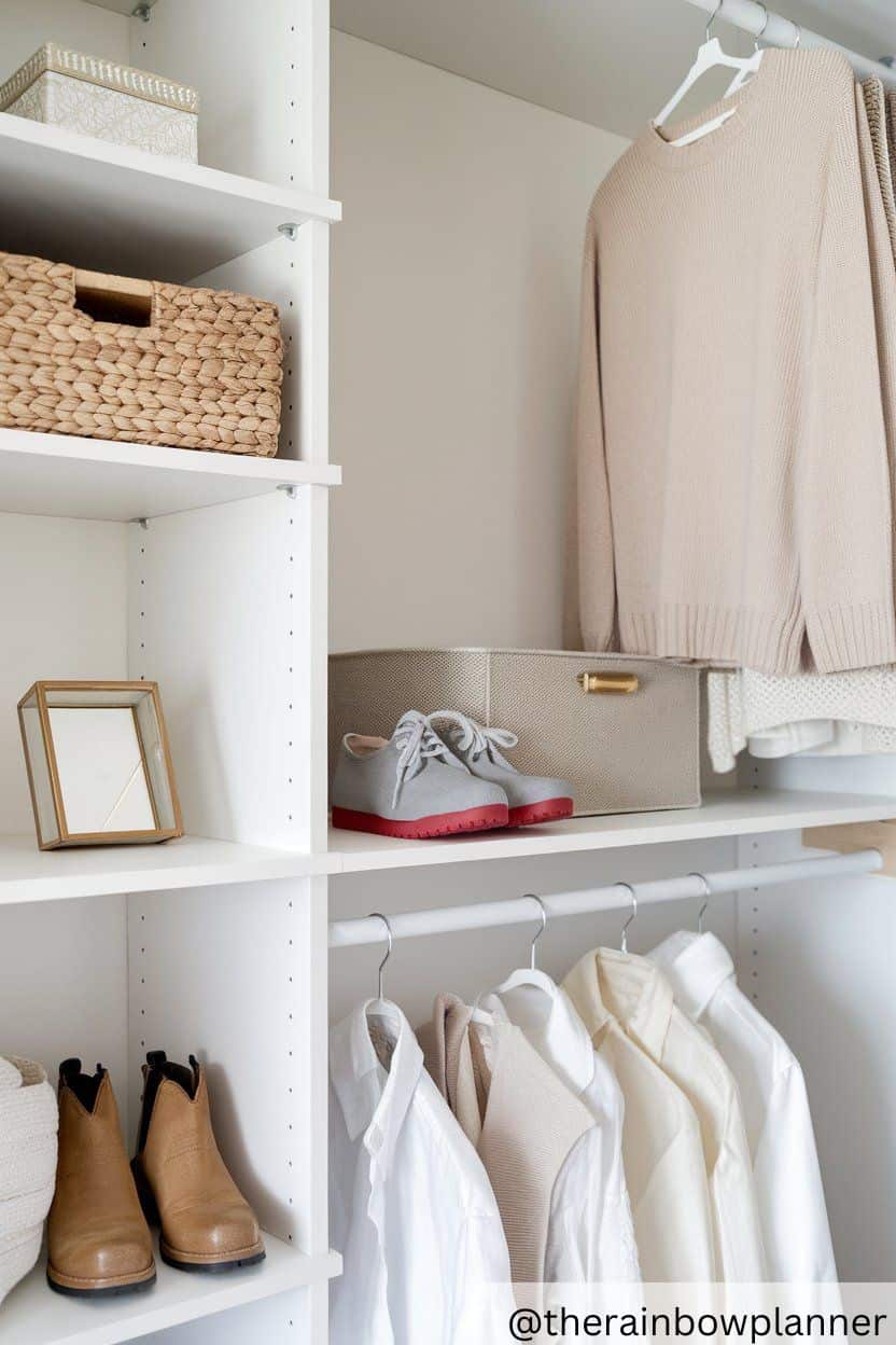 17 Small Closet Space Organization Ideas to Maximize Storage - The ...
